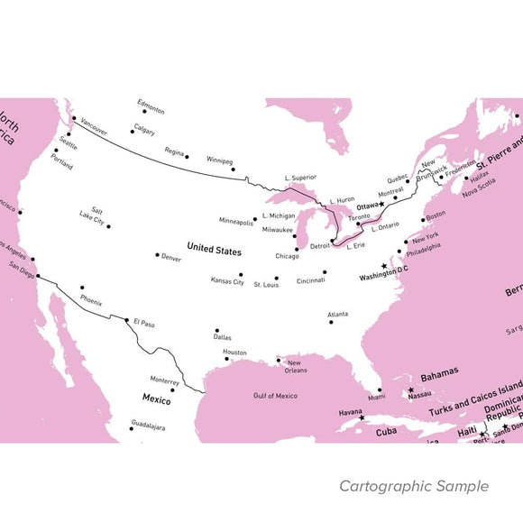 Light & Color Globe Pink – Waypoint Geographic