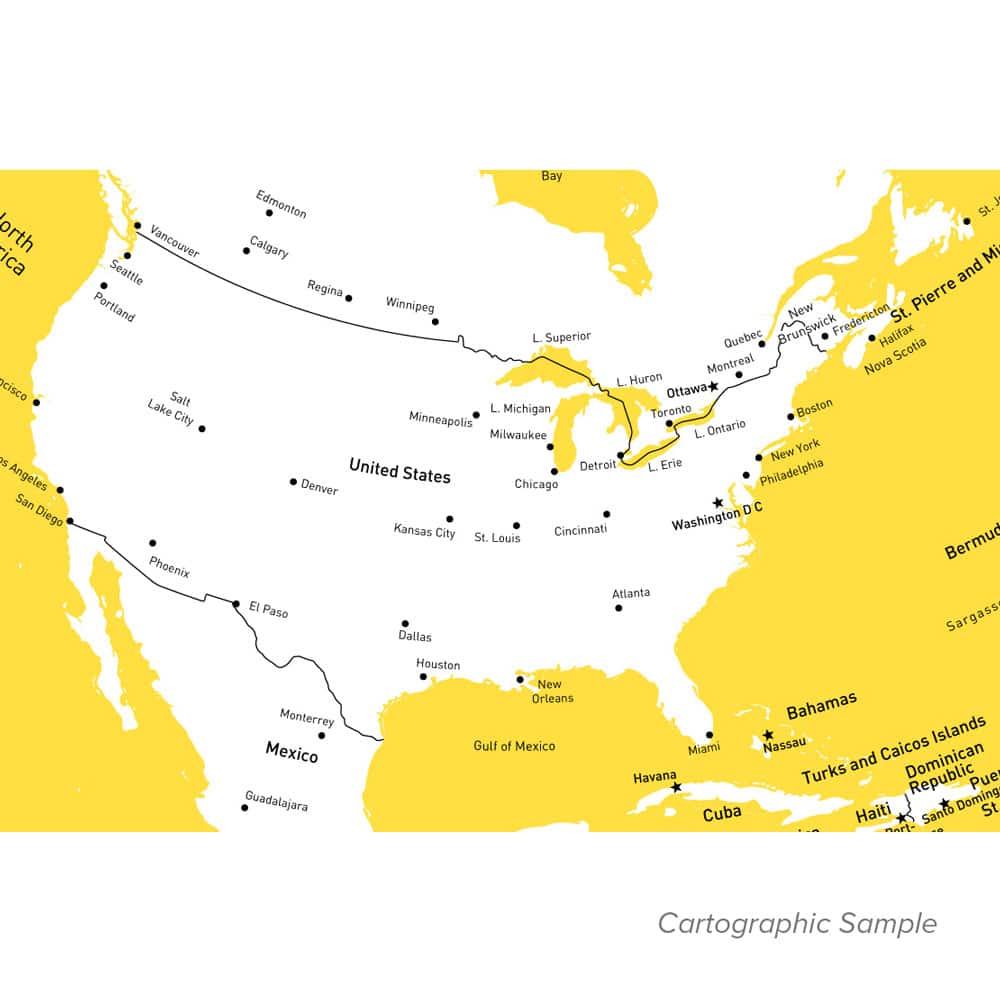 Light & Color Globe Yellow – Waypoint Geographic